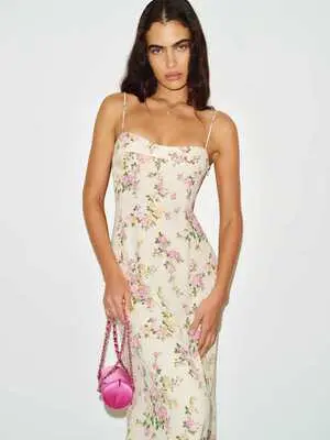 REFORMATION Milica Dress - Ivory