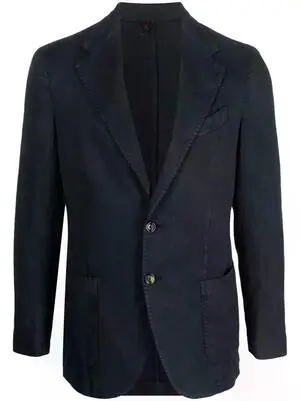 DELL'OGLIO Notched-collar Single-breasted Blazer