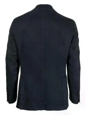 DELL'OGLIO Notched-collar Single-breasted Blazer