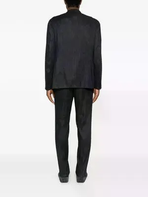 Tagliatore Peak-lapel Single-breasted Suit - Blue
