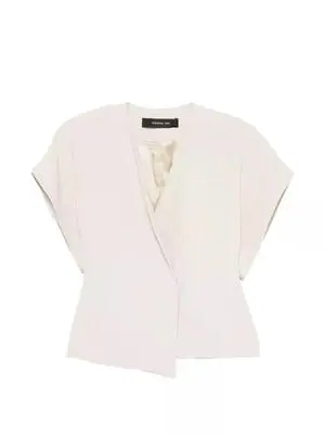 Federica Tosi Wrap-design Asymmetric Jacket