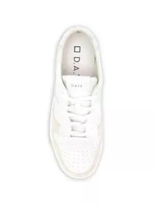 D.a.t.e. Court 2.0 Panelled Sneakers - White