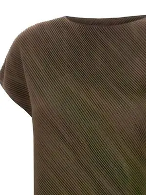 Vince Pleated Cap-sleeve Top
