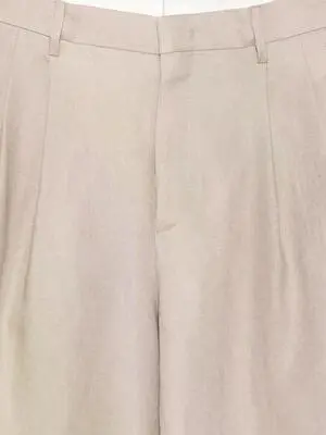 Tagliatore Pleated Shorts - Neutrals