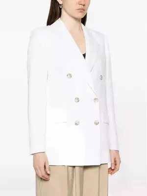 BLANCA VITA Peaked-lapel Double-breasted Blazer