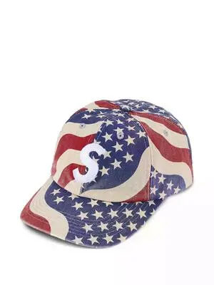 Supreme Logo Detail Cap - Blue