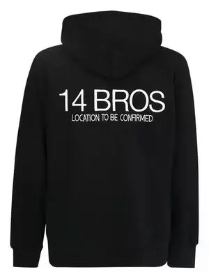 14BROS Logo-embroidered Hoodie