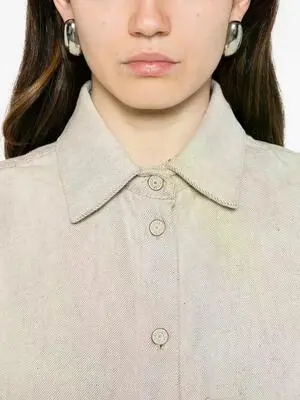 VICOLO Button-up Cropped Gilet