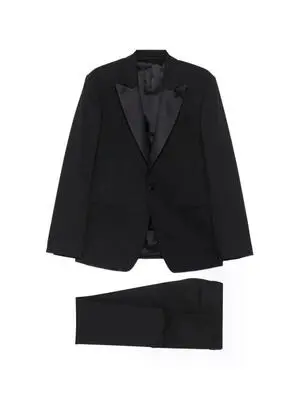 LARDINI Peak-lapel Three-piece Suit