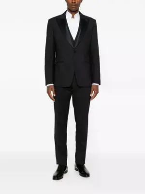 LARDINI Peak-lapel Three-piece Suit