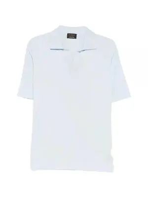 Dell'oglio Short Sleeve Polos For Men