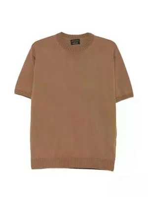 DELL'OGLIO Short-sleeve Knitted T-shirt