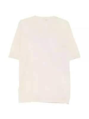 DELL'OGLIO Knitted Henley T-shirt