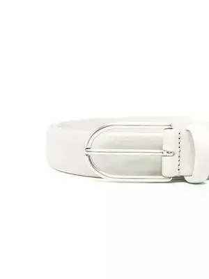 DELL'OGLIO Adjustable-fit Belt - White