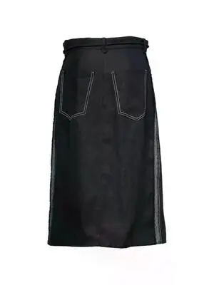LEE MATHEWS Haruto Linen Skirt