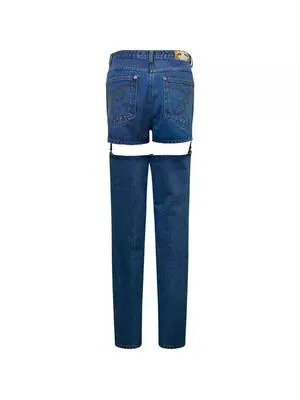 PUSHBUTTON Detachable Garter Jeans