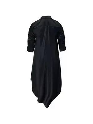 CLUB21 COLLECTION Asymmetric Silk-satin Dress
