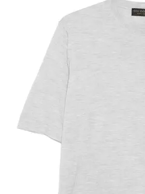 DELL'OGLIO Crew-neck T-shirt - Grey