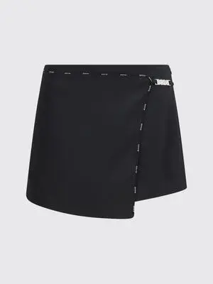 Gcds Asymmetric Wrap Mini Skirt