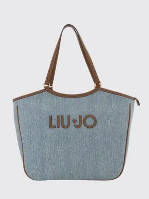 Liu Jo Cotton Tote Bag - Denim