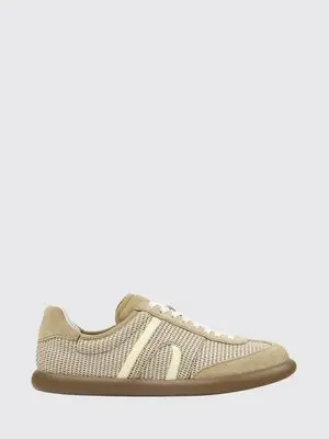 Camper Pelotas Soller Suede And Lyocell Tencel Lace Up Sneakers - Brown