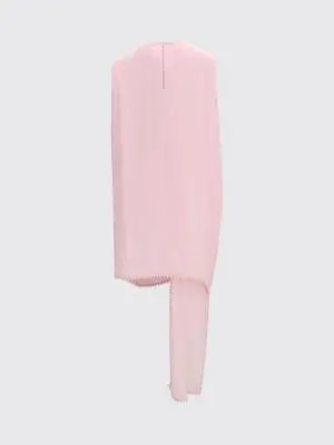Jacquemus Cotton Blend Asymmetric Dress - Pink