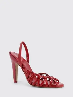 Chloé Heeled Sandals - Raspberry