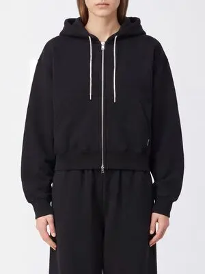 Alexander Wang Full Zip Hoodie - Black