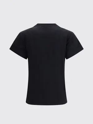 PARAJUMPERS Cotton T-shirt With Logo Detail - Black