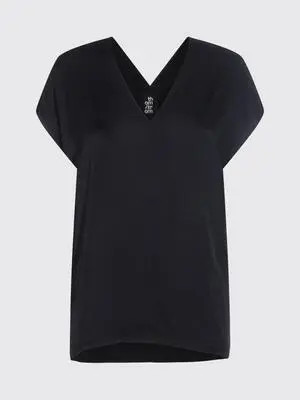 THOM KROM Viscose V-neck Top