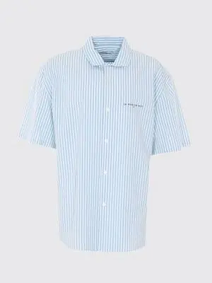 IH NOM UH NIT Striped Cotton Blend Casual Shirt