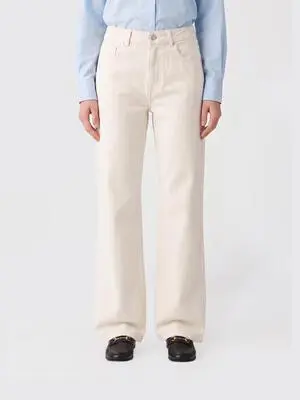 Ami Paris Raw Edge Hem Jeans For Women