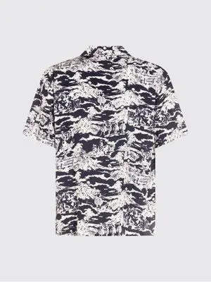 MAUNA KEA Printed Viscose Casual Shirt - Blue
