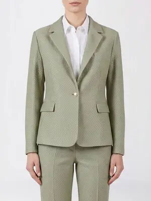 CIRCOLO 1901 Single-breasted Notched Lapel Jacket - Multicolor
