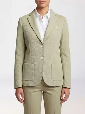CIRCOLO 1901 Single-breasted Jacket With Notched Lapel - Green