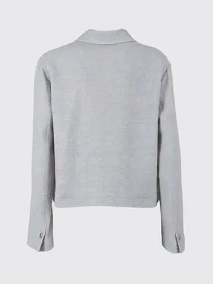 CIRCOLO 1901 Linen And Cotton Jacket - Grey
