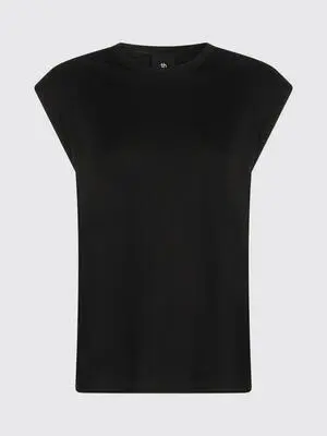 THOM KROM Sleeveless Cotton Blend Top - Black