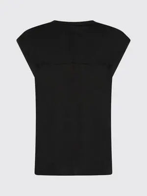 THOM KROM Sleeveless Cotton Blend Top - Black
