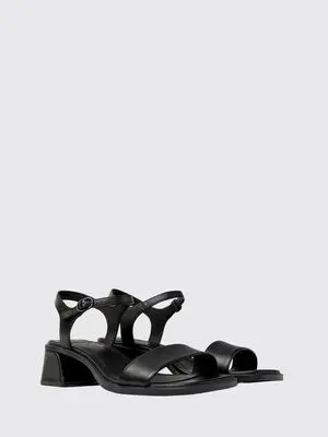 Camper Kora Leather Sandals - Black