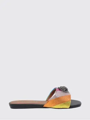 Kurt Geiger Kensington Grained Leather Mules - Multicolor