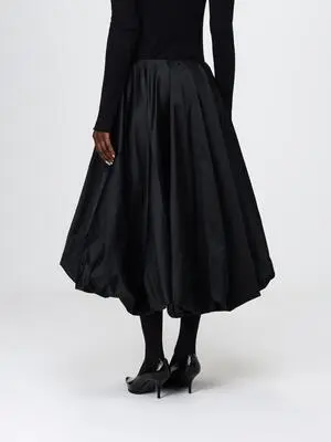 Balenciaga Silk Blend Balloon Skirt - Black