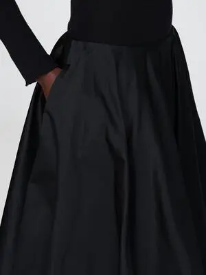 Balenciaga Silk Blend Balloon Skirt - Black