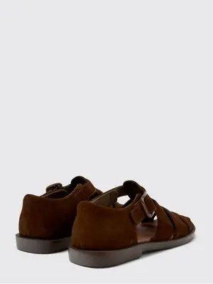Camper Don Suede Sandals - Brown