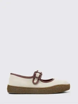 Camper Peu Terreno Suede Mary Jane Ballerina