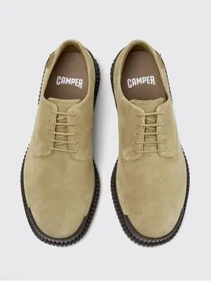 Camper Pix Suede Derby Shoes