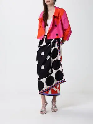 Dries Van Noten Double-breasted Cotton Blend Trench Coat