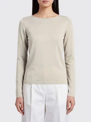 Brunello Cucinelli Slim-fit Crewneck Jumper - Beige