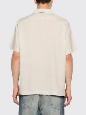 CARNE BOLLENTE Cotton And Linen Casual Shirt