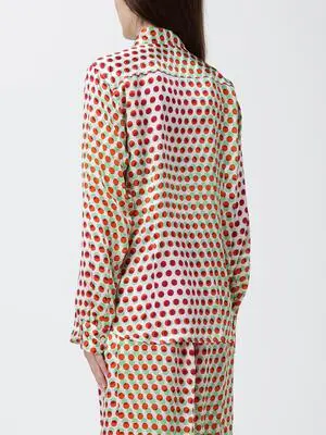 Dries Van Noten Polka Dot Silk Shirt