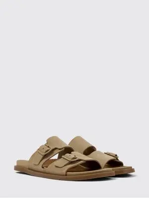 Camper Heeled Sandal - Brown